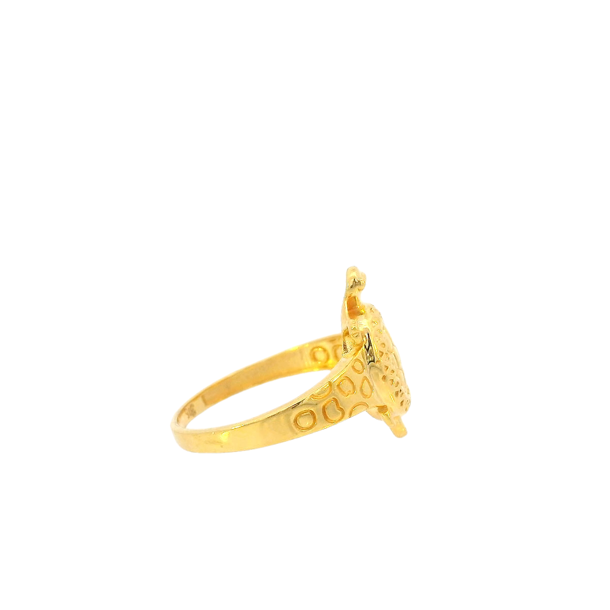 22K Yellow Gold Turtle Design Ring – Punjab Jewelers